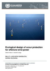 Ecological design of scour protection for offshore wind power